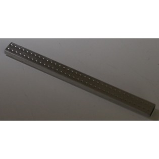 Perfil en aluminio microperforado 9.5mm x 5mts