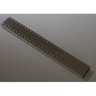 Perfil en aluminio microperforado 15.5mm x 5mts